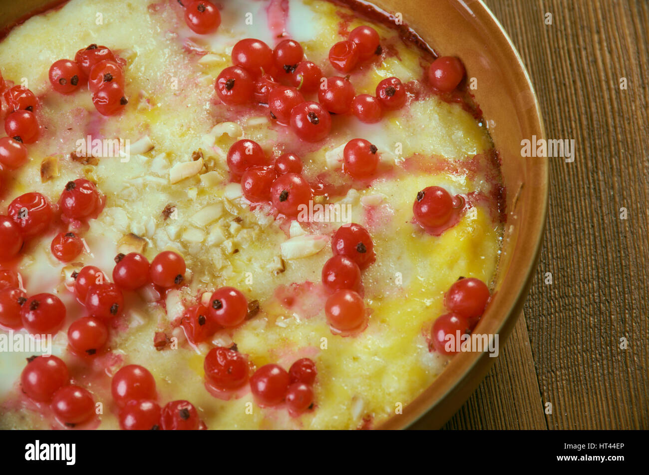 gurevs kasha - Russian version semolina Stock Photo - Alamy