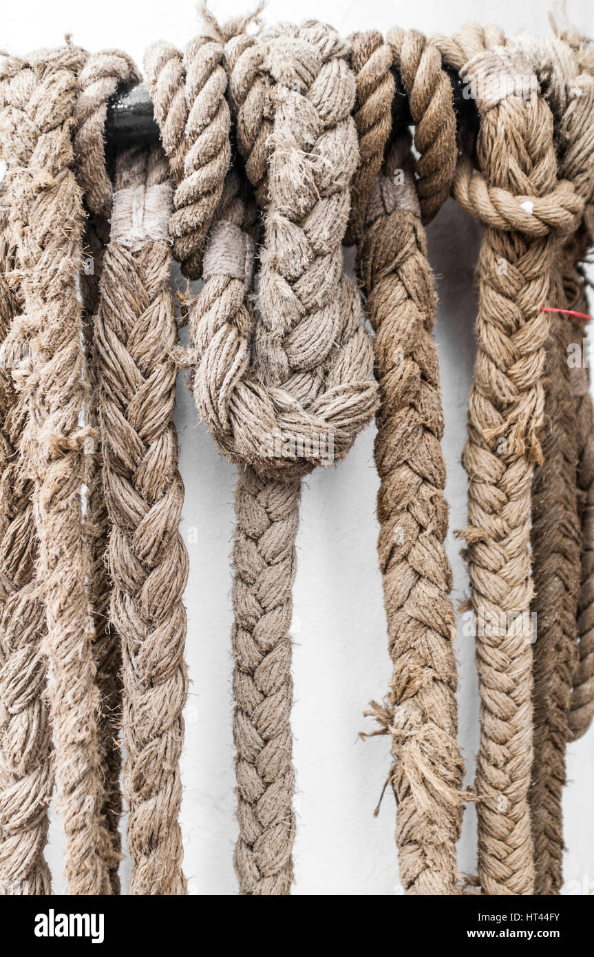 Bound with ropes hi-res stock photography and images - Alamy