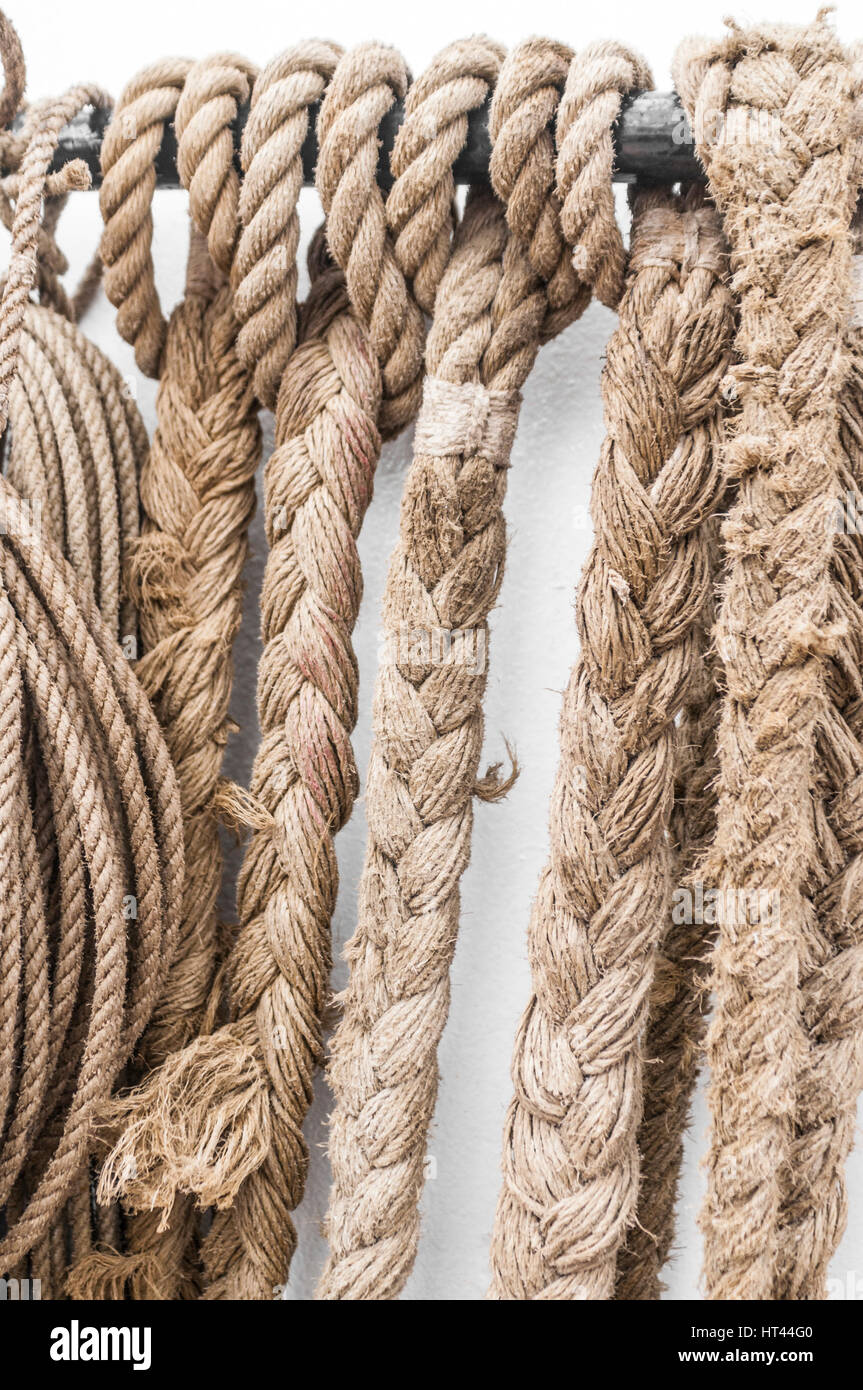 Bound with ropes hi-res stock photography and images - Alamy