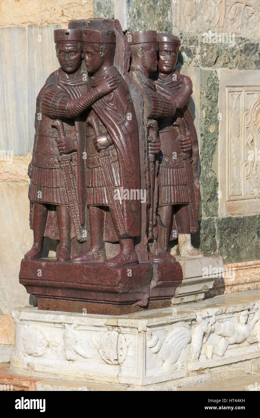 Portrait of the four tetrarchs hi-res stock photography and images - Alamy
