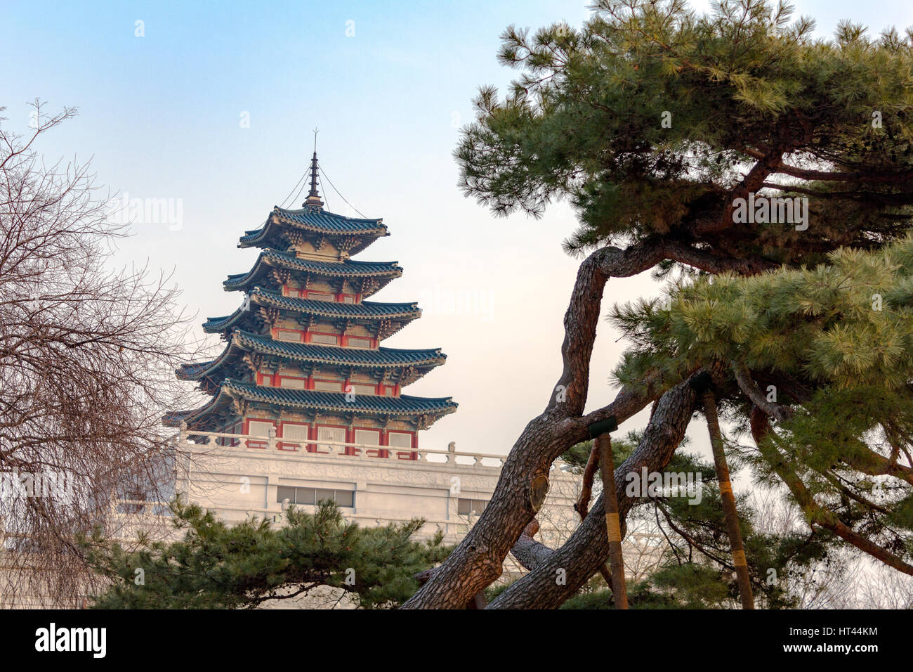 National museum seoul pagoda hi-res stock photography and images - Alamy
