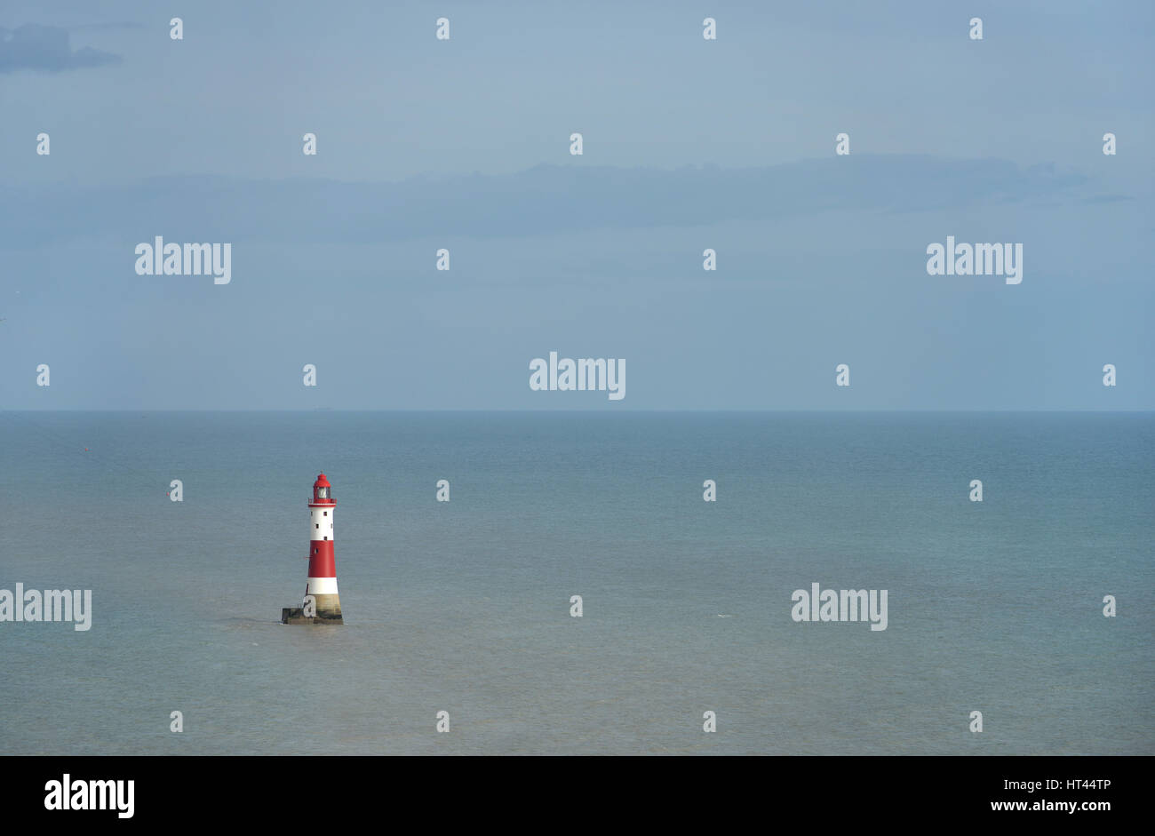 Beachy Head light house, near Eastbourne, East Sussex. UK Stock Photo ...