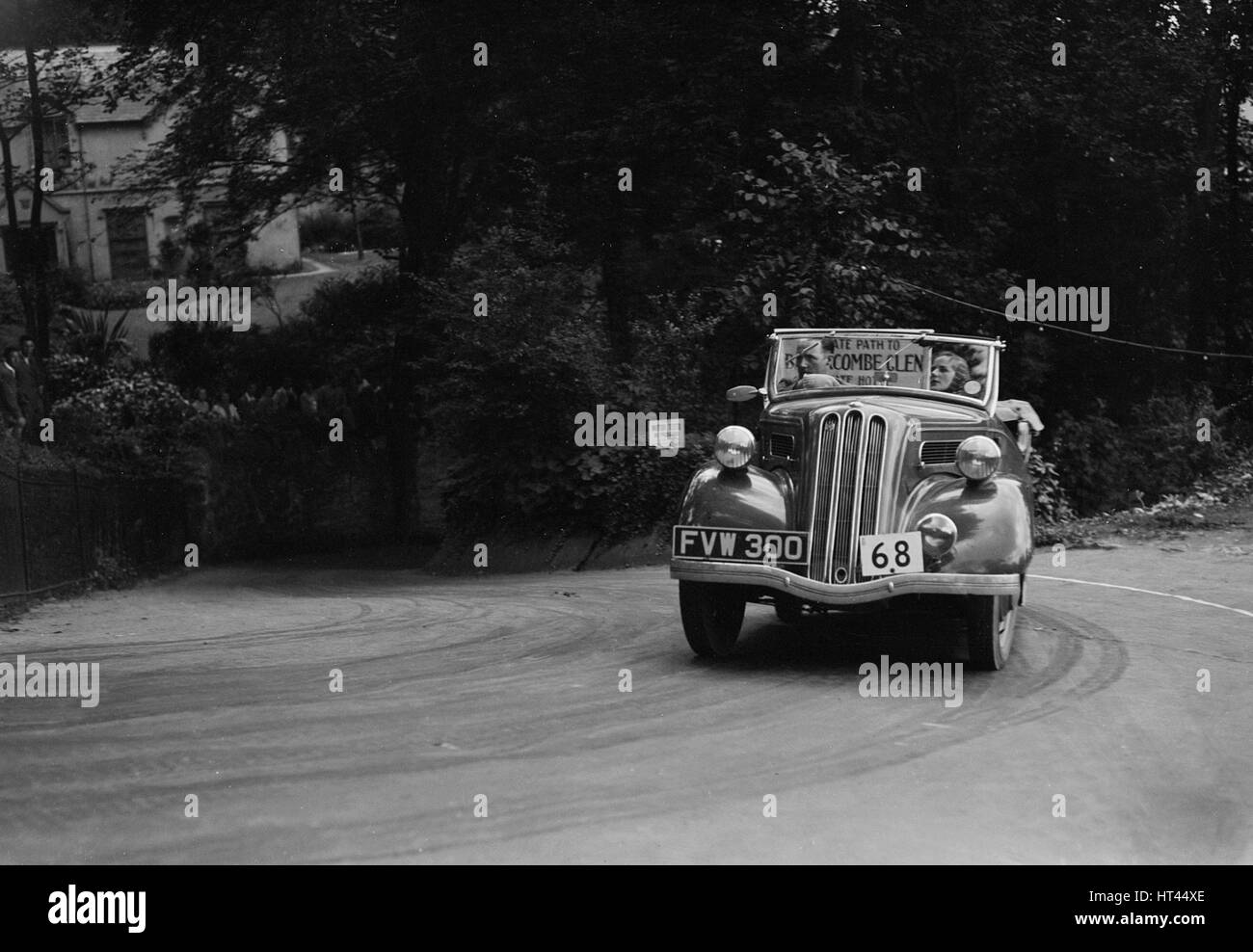 Ford Model C 10 of J McEvoy competing in the MCC Torquay Rally, Torbay ...