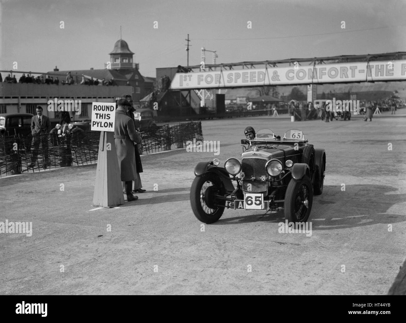 Frazer-Nash competing in the JCC Rally, Brooklands, Surrey, 1939 ...