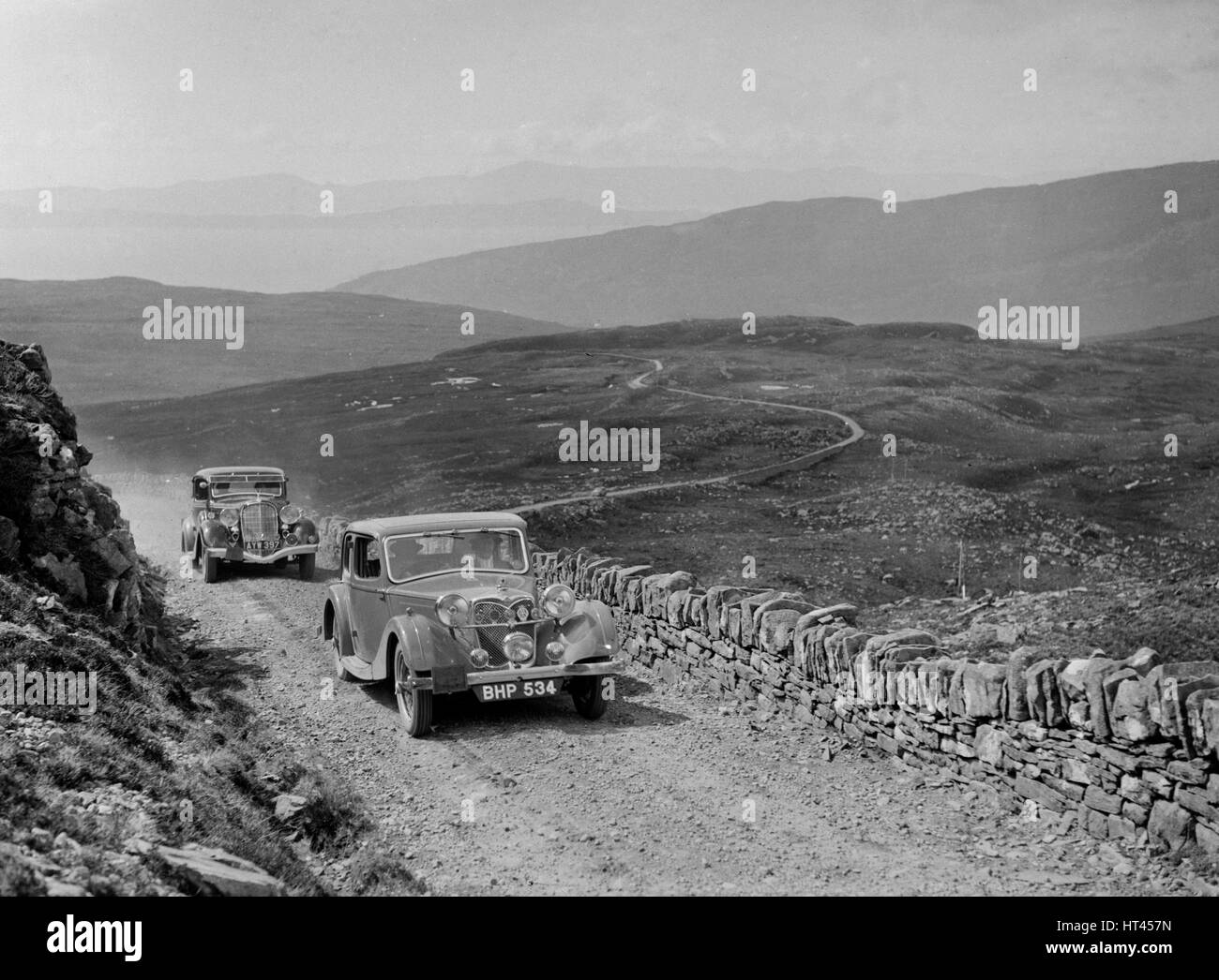 Riley of Miss F Walker leading a Hudson Eight at the RSAC Scottish ...