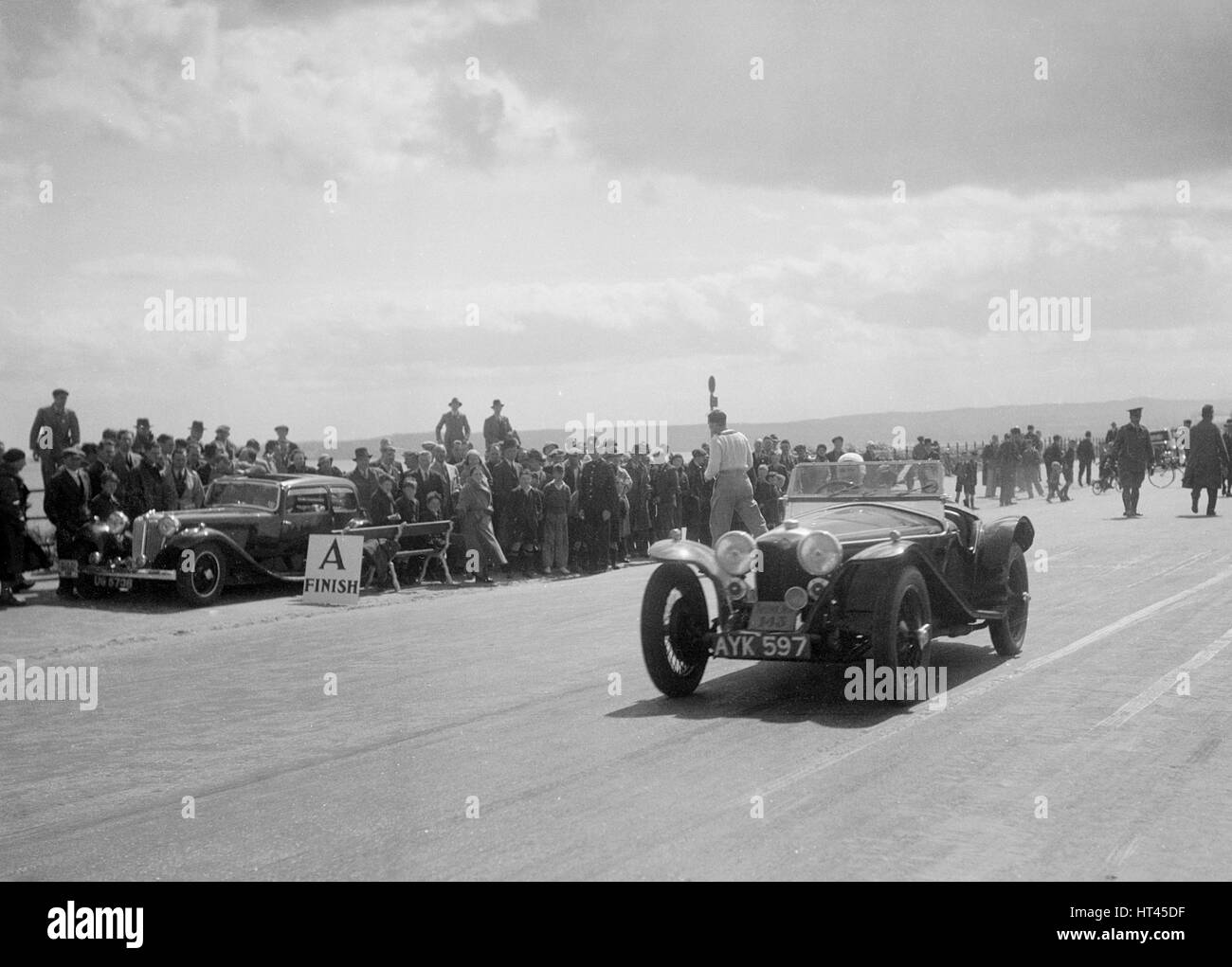 Riley Imp 2-seater of Dorothy Champney competing in the RSAC Scottish ...