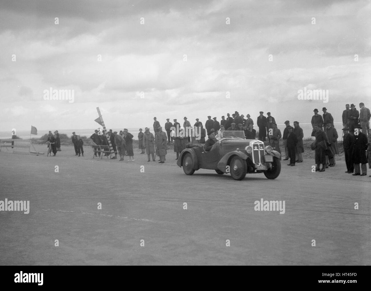 Classic lanchester car Black and White Stock Photos & Images - Alamy