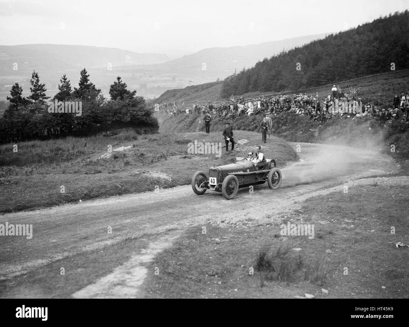 Sunbeam Coppa Florio type of Malcolm Campbell competing in the ...