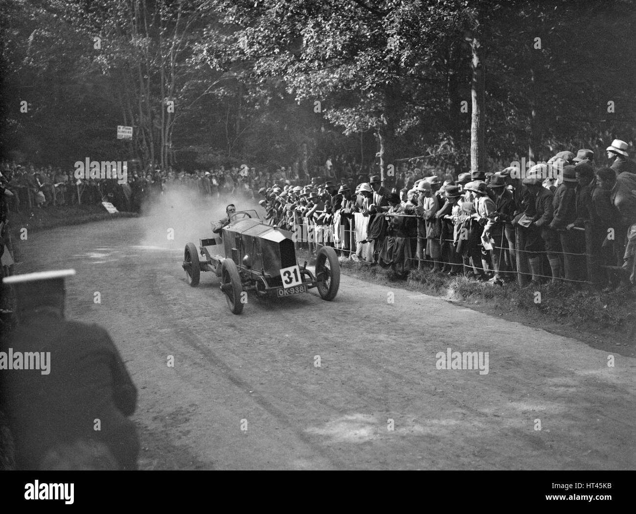 Lanchester 40-50 hp of AJW Millership at the MAC Shelsley Walsh ...