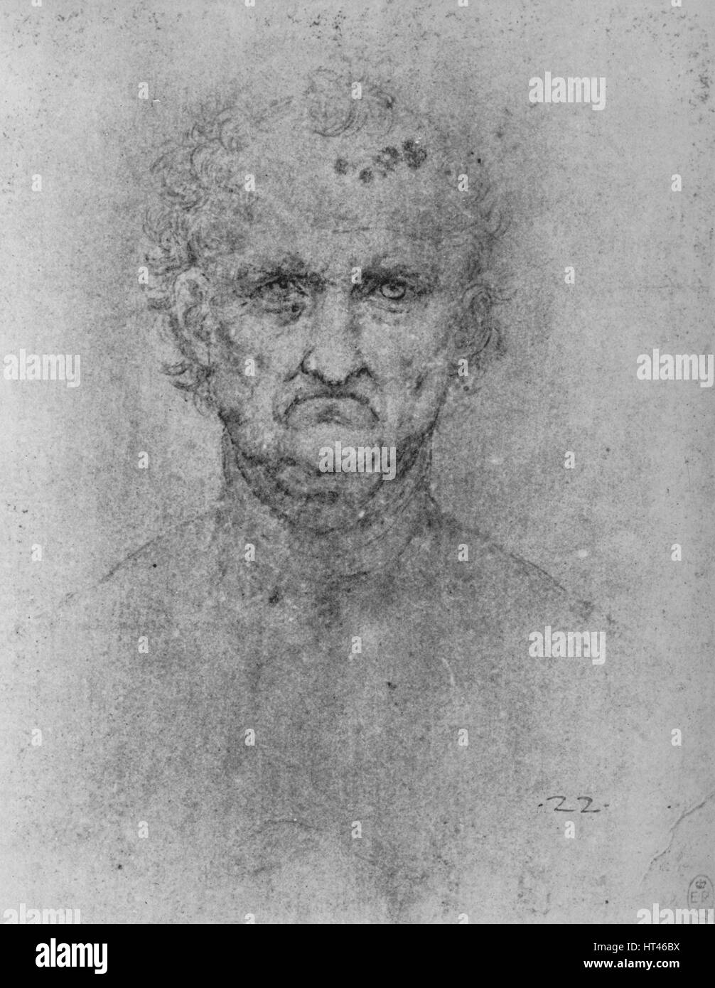 Full face portrait white Black and White Stock Photos & Images - Alamy