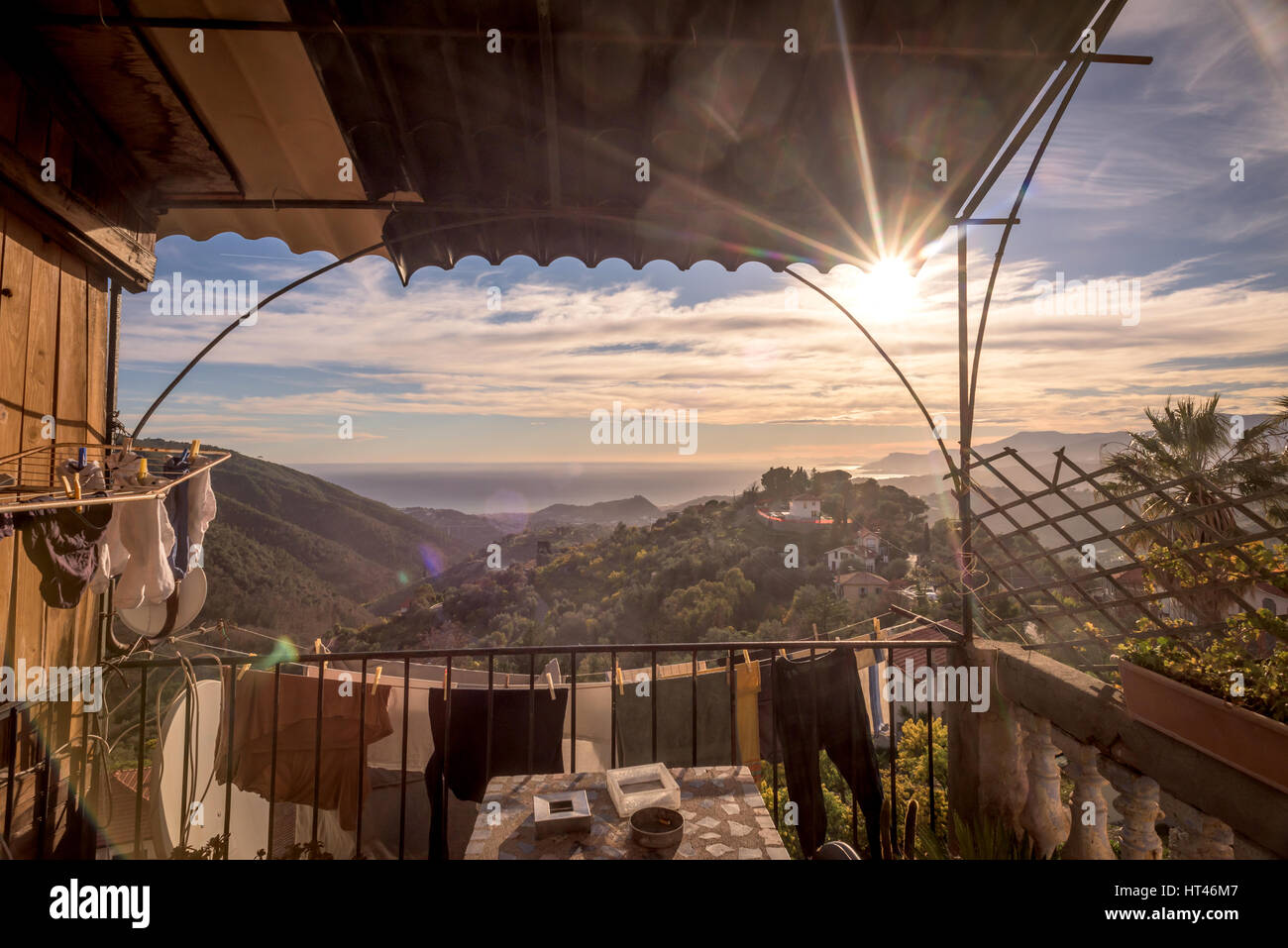 The Principality of Seborga, near Imperia, in Liguria province, Italy ...