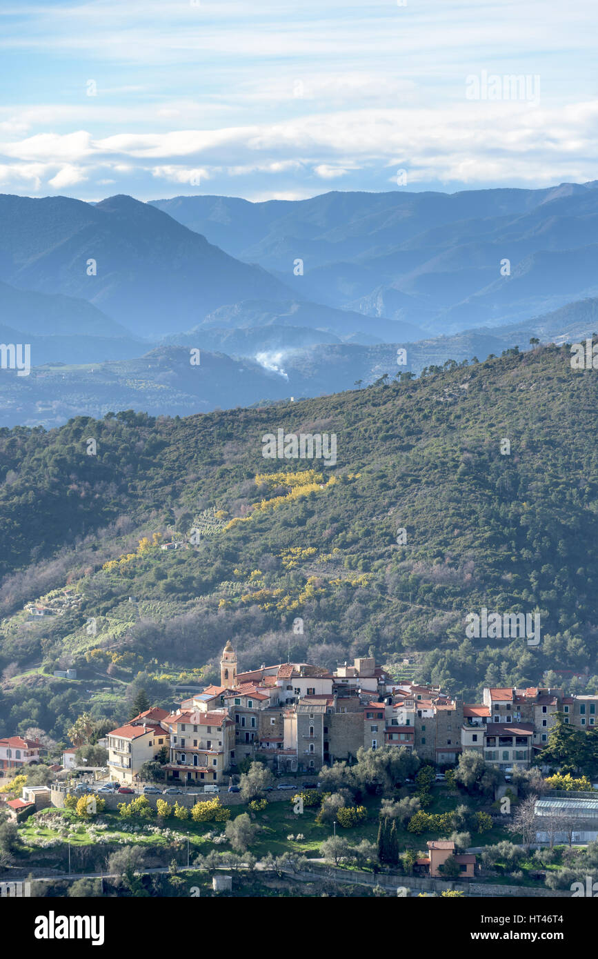 The Principality of Seborga, near Imperia, in Liguria province, Italy ...