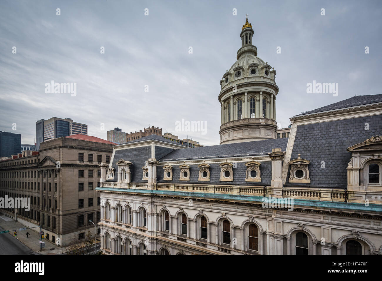 City Hall, in downtown Baltimore, Maryland Stock Photo - Alamy