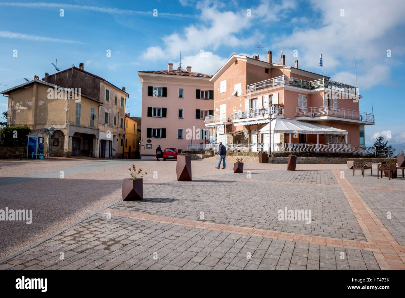 The Principality of Seborga, near Imperia, in Liguria province, Italy ...