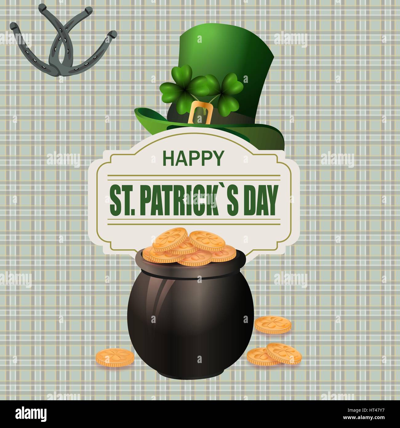 Trifoliate clover Stock Vector Images - Alamy