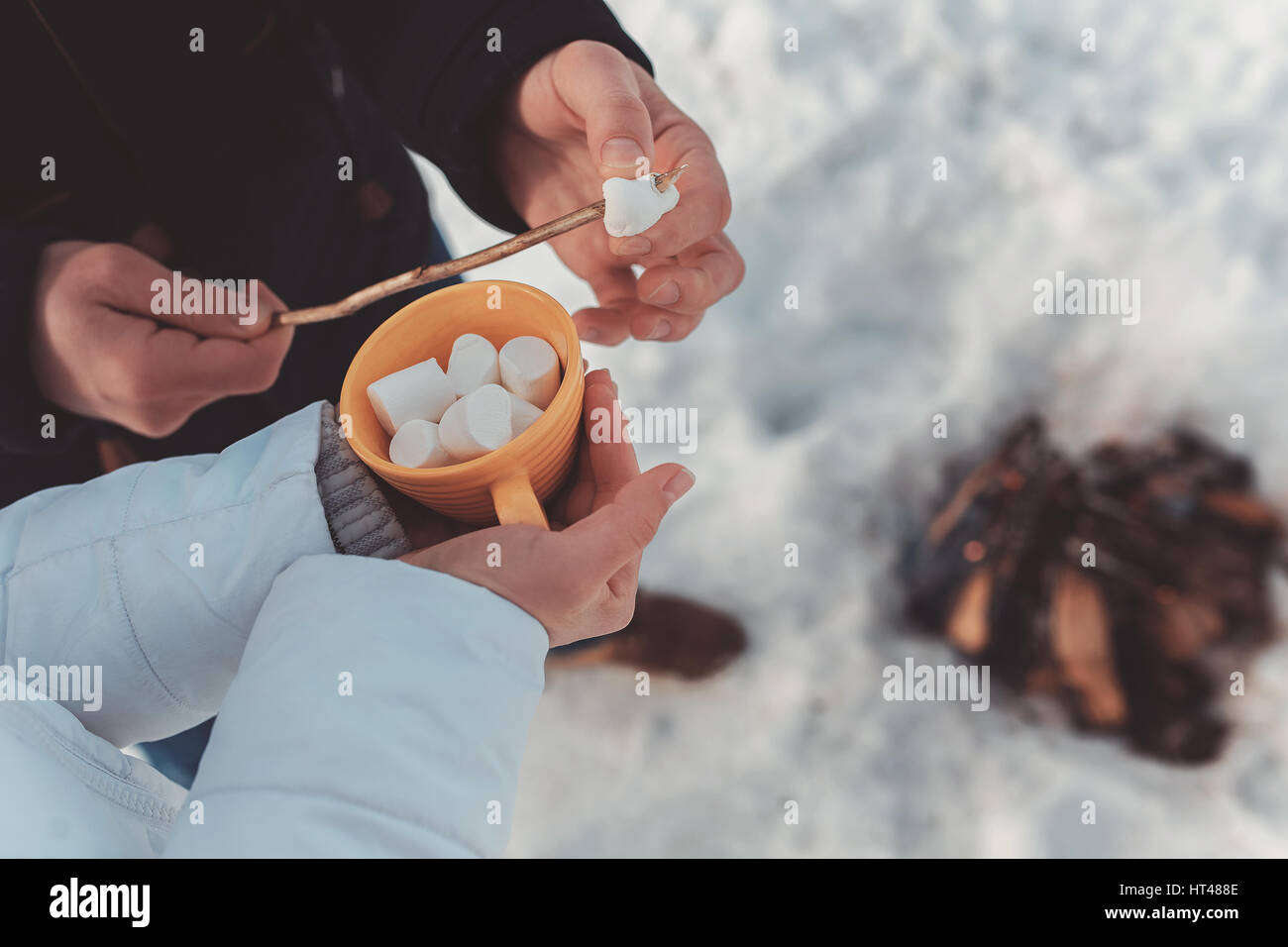 Girl at the stake hi-res stock photography and images - Alamy