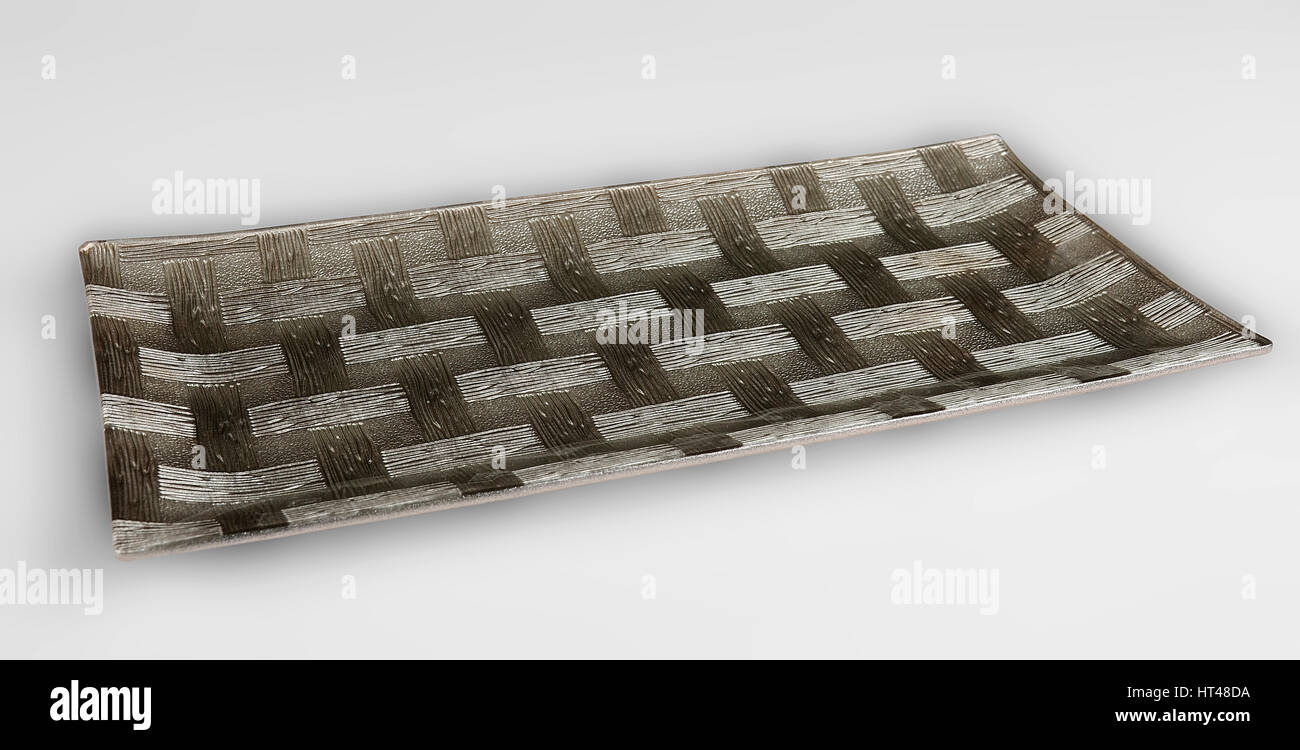 Square shallow bowl serving dish isolated on white background Stock ...