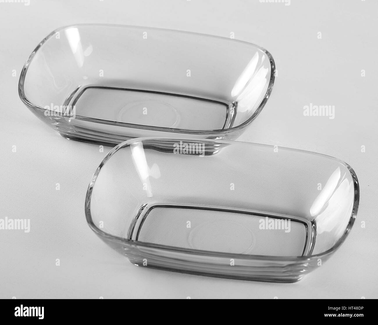 Square shallow dish serving dish isolated on white background Stock ...