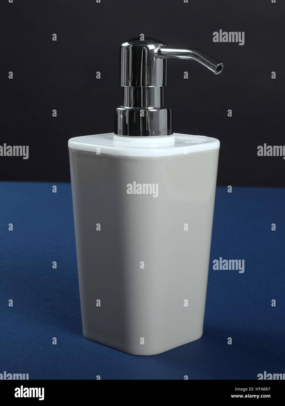 Plastic bottles with liquid soap or shower gel Stock Photo - Alamy