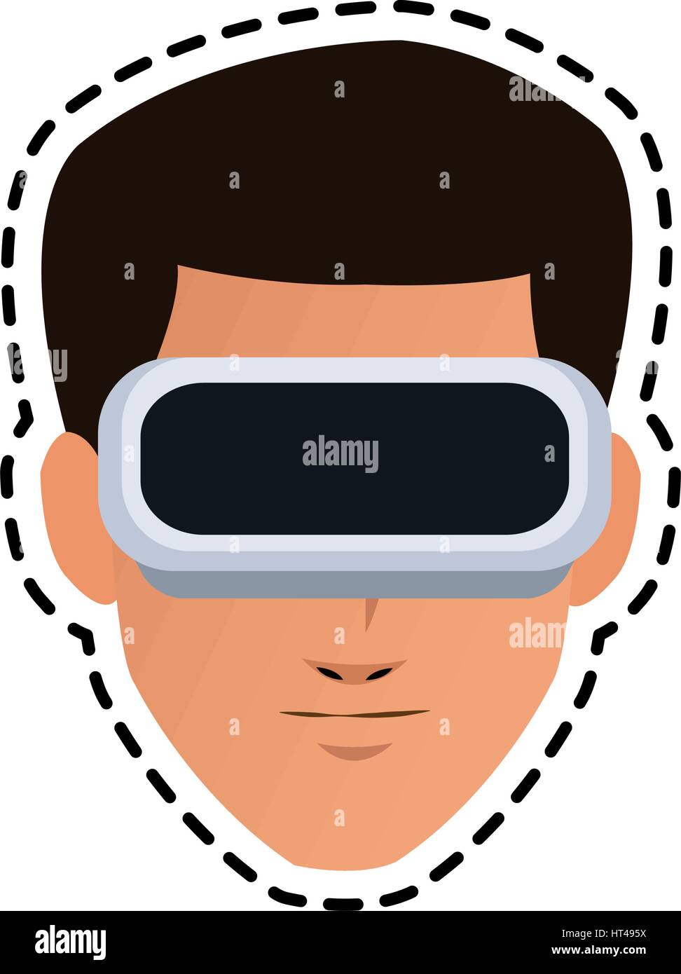 virtual reality icon image Stock Vector Image & Art - Alamy