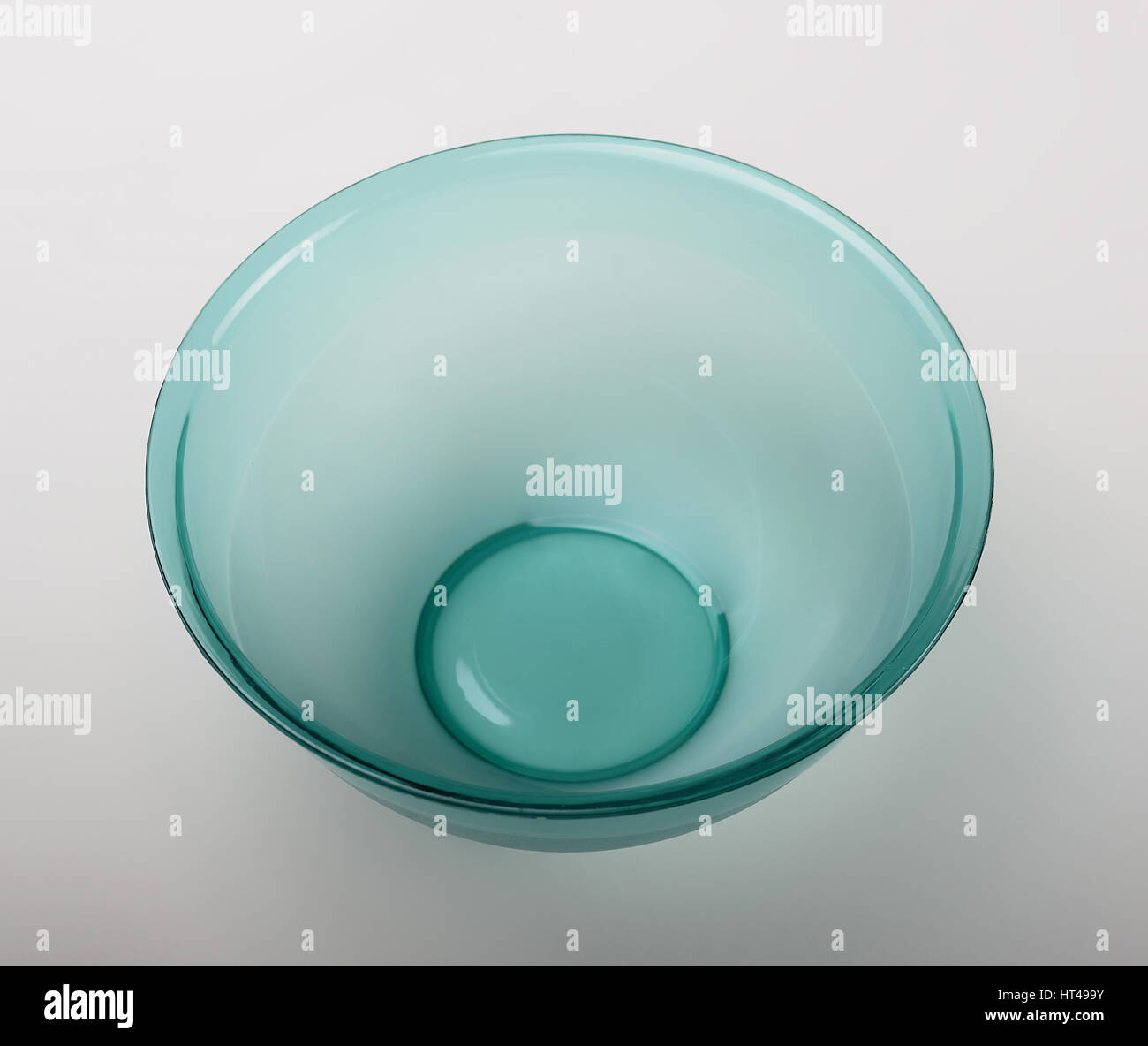 Green transparent plastic deep dish, isolated on white background Stock ...