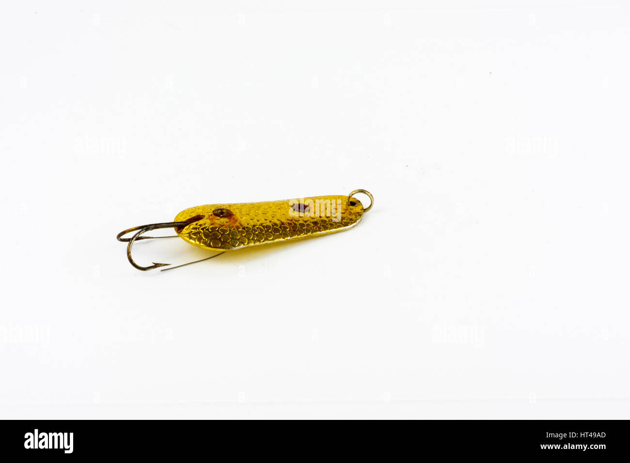 Exhibition of pirated copies of fishing metal spoon baits. Bait for ...