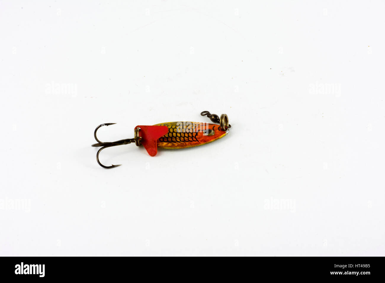 Exhibition of pirated copies of fishing metal spoon baits. Bait for ...