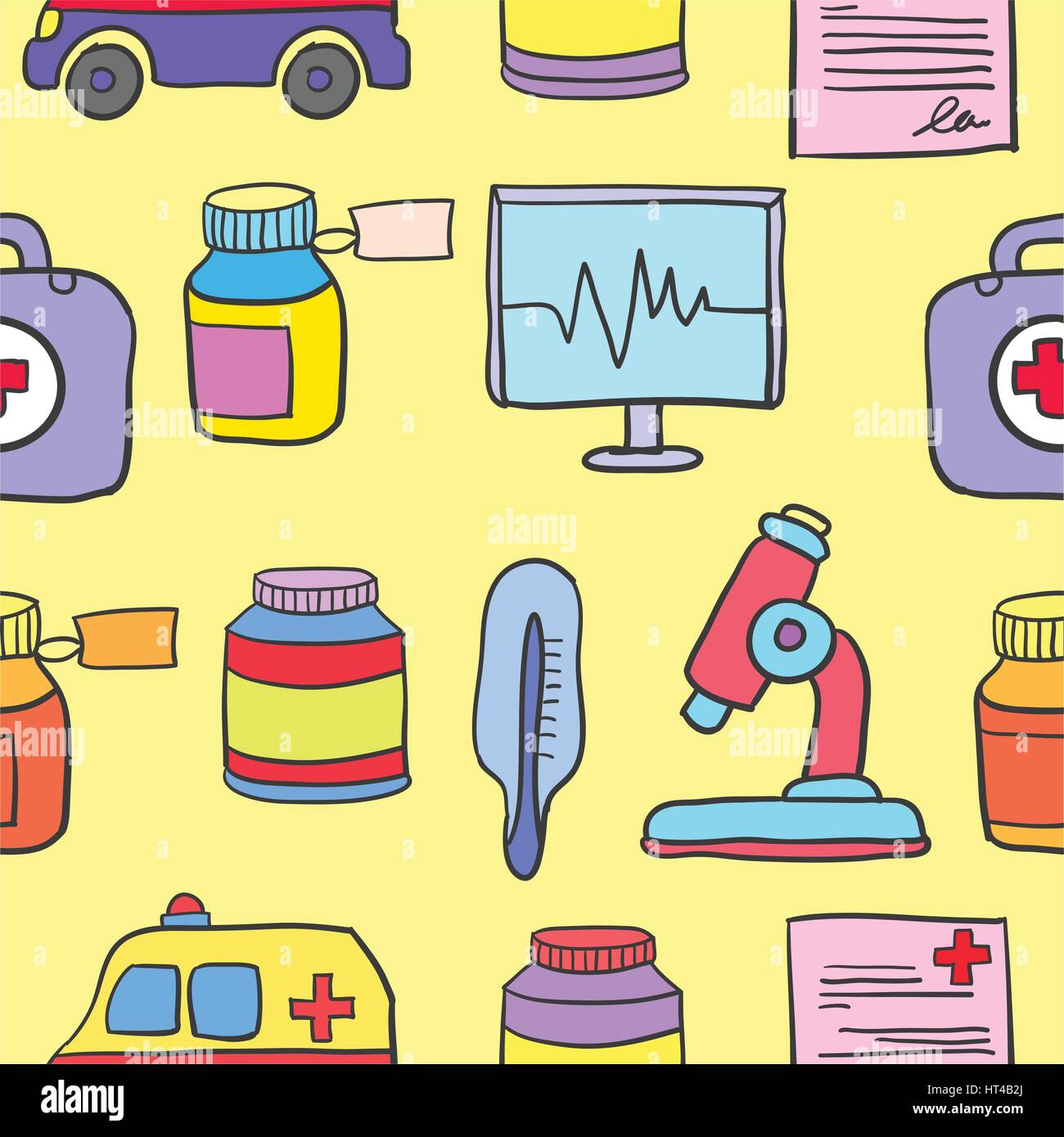 Doodle of medical design style Stock Vector Image & Art - Alamy