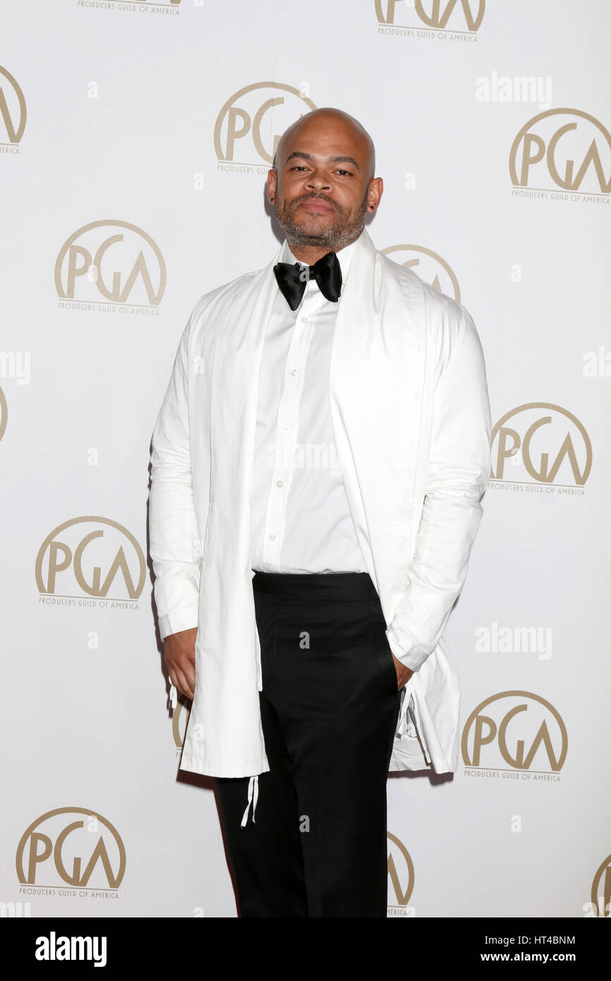2017 Producers Guild Awards at Beverly Hilton Hotel Featuring: Anthony ...