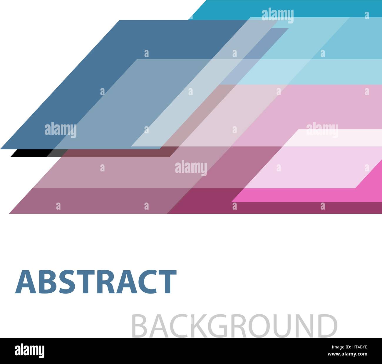 Abstract geometric overlapping on white background, stock vector Stock ...