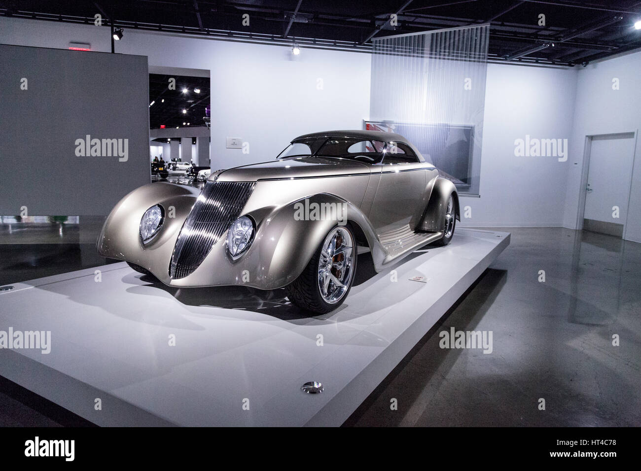 Los Angeles, CA, USA — March 4, 2017: Champagne colored 1936 Ford ...
