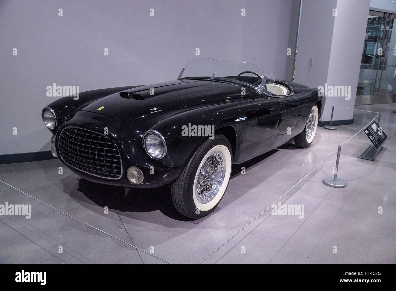 Los Angeles, CA, USA — March 4, 2017: Black 1952 Ferrari Inter Spyder ...