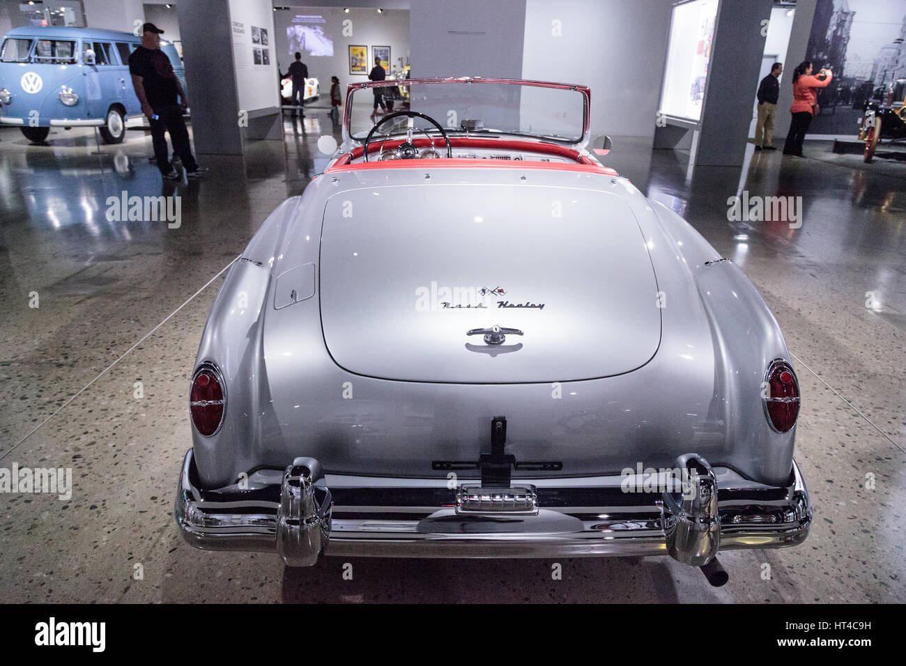 Los Angeles, CA, USA — March 4, 2017: Silver 1953 Nash-Healey ...
