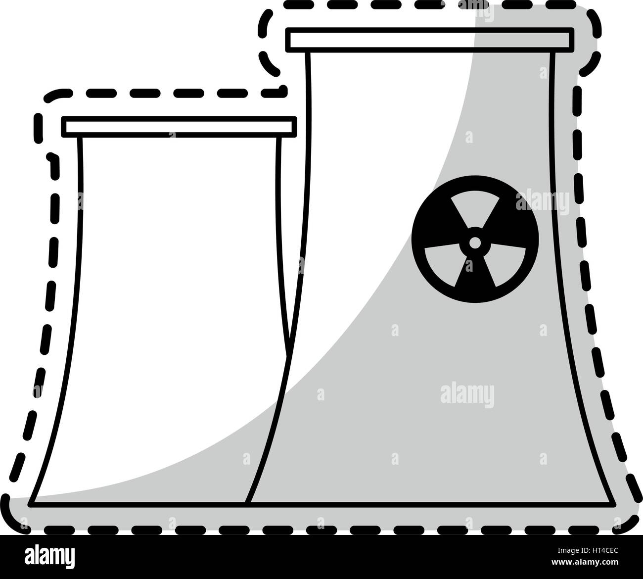 nuclear plant icon image Stock Vector Image & Art - Alamy