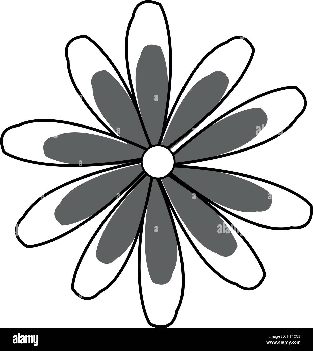 single flower icon image Stock Vector Image & Art - Alamy