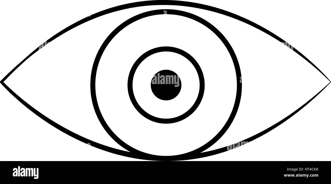 single eye icon image Stock Vector Image & Art - Alamy