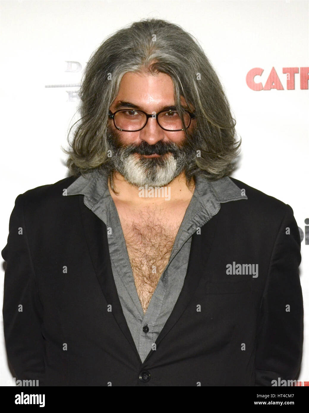 Onur Tukel attends the premiere of Dark Sky Films' "Catfight" at ...