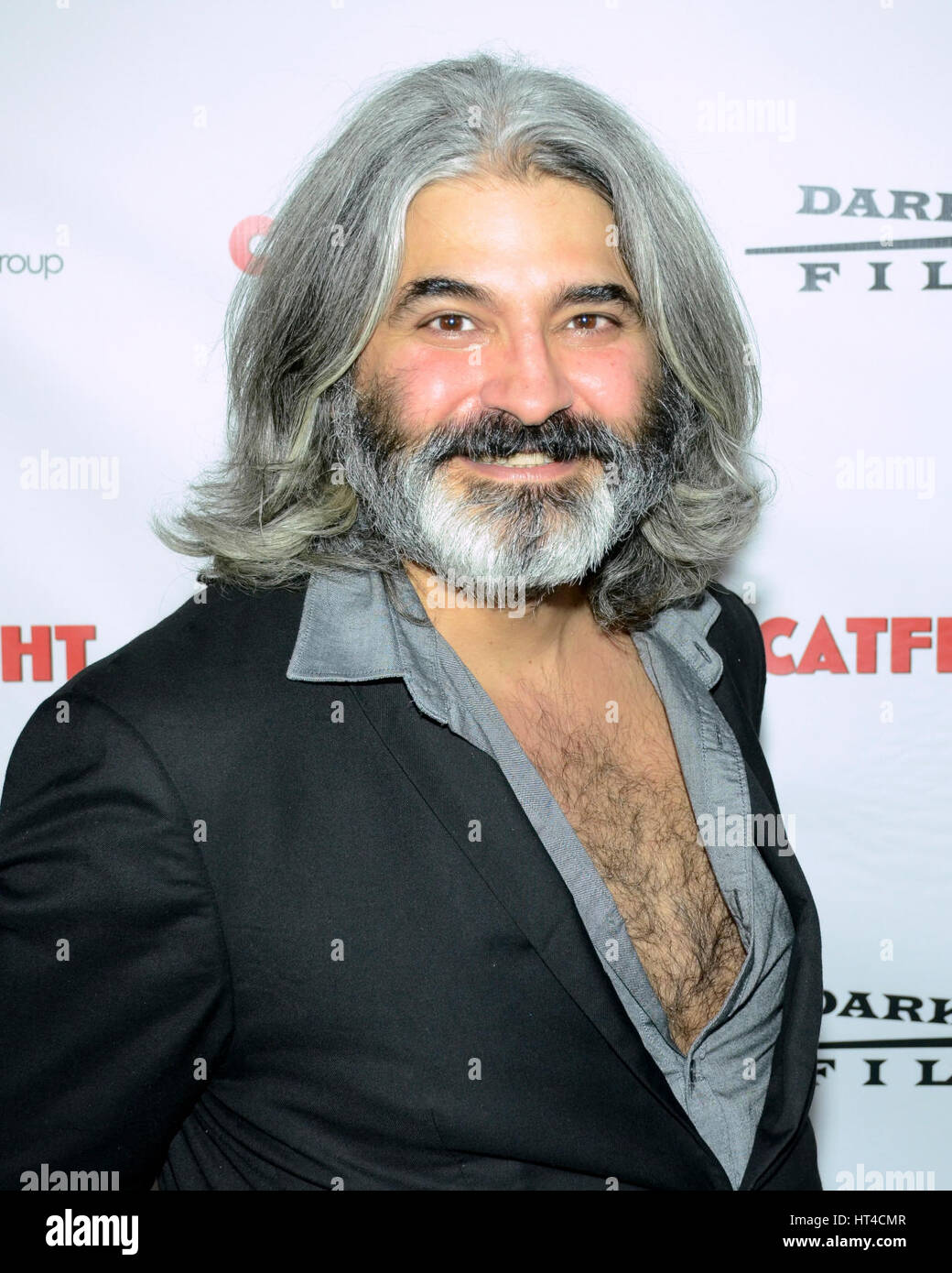 Onur Tukel attends the premiere of Dark Sky Films' "Catfight" at ...