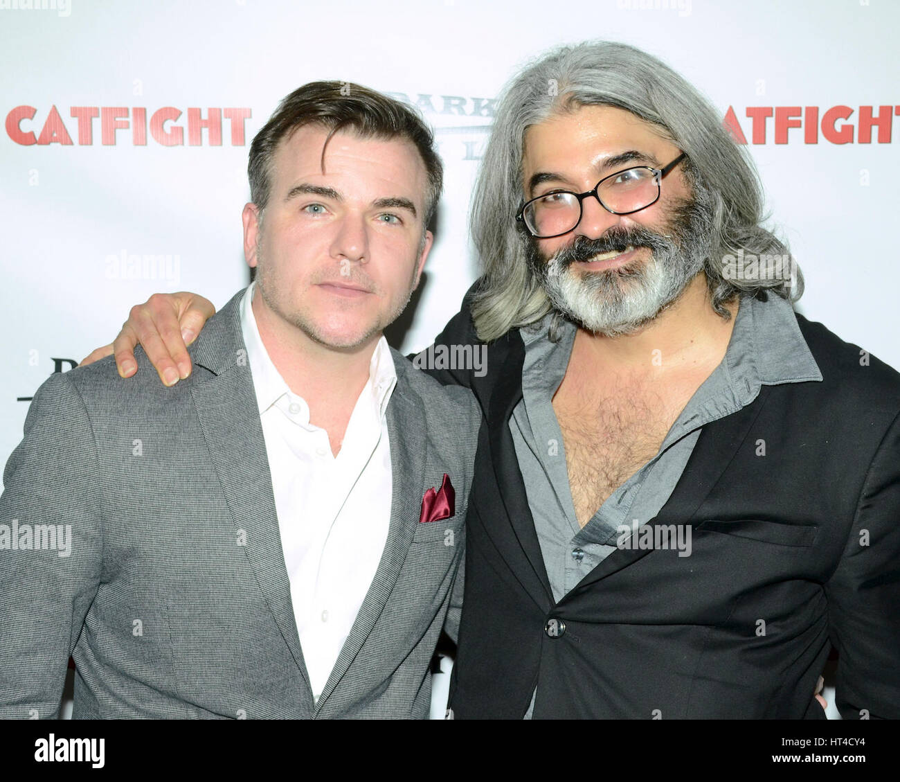 Onur Tukel attends the premiere of Dark Sky Films' "Catfight" at ...