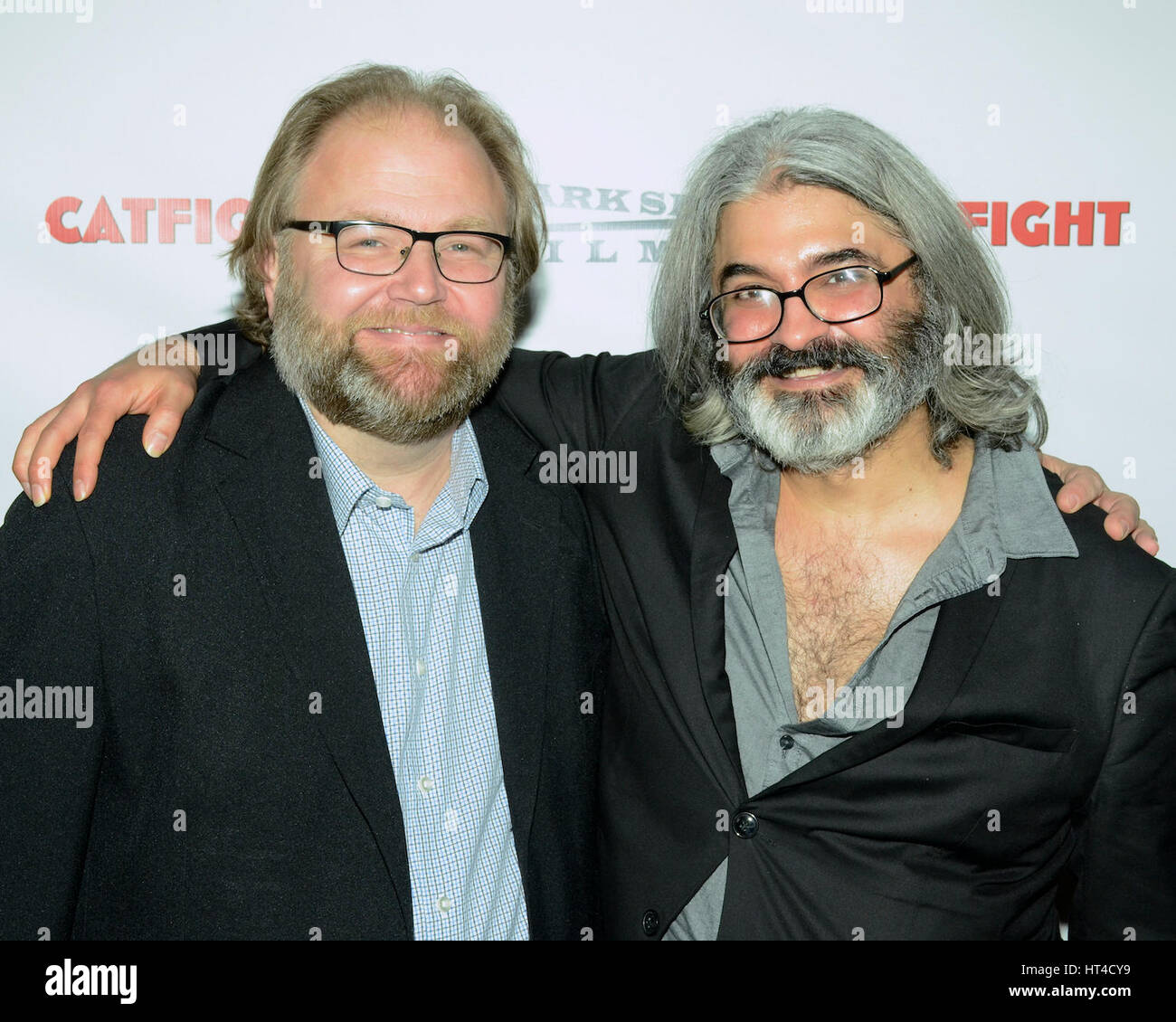 Onur Tukel attends the premiere of Dark Sky Films' "Catfight" at ...