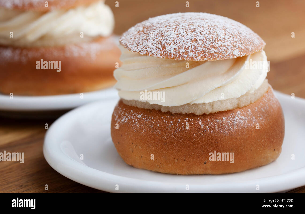 Semla cake hi-res stock photography and images - Alamy