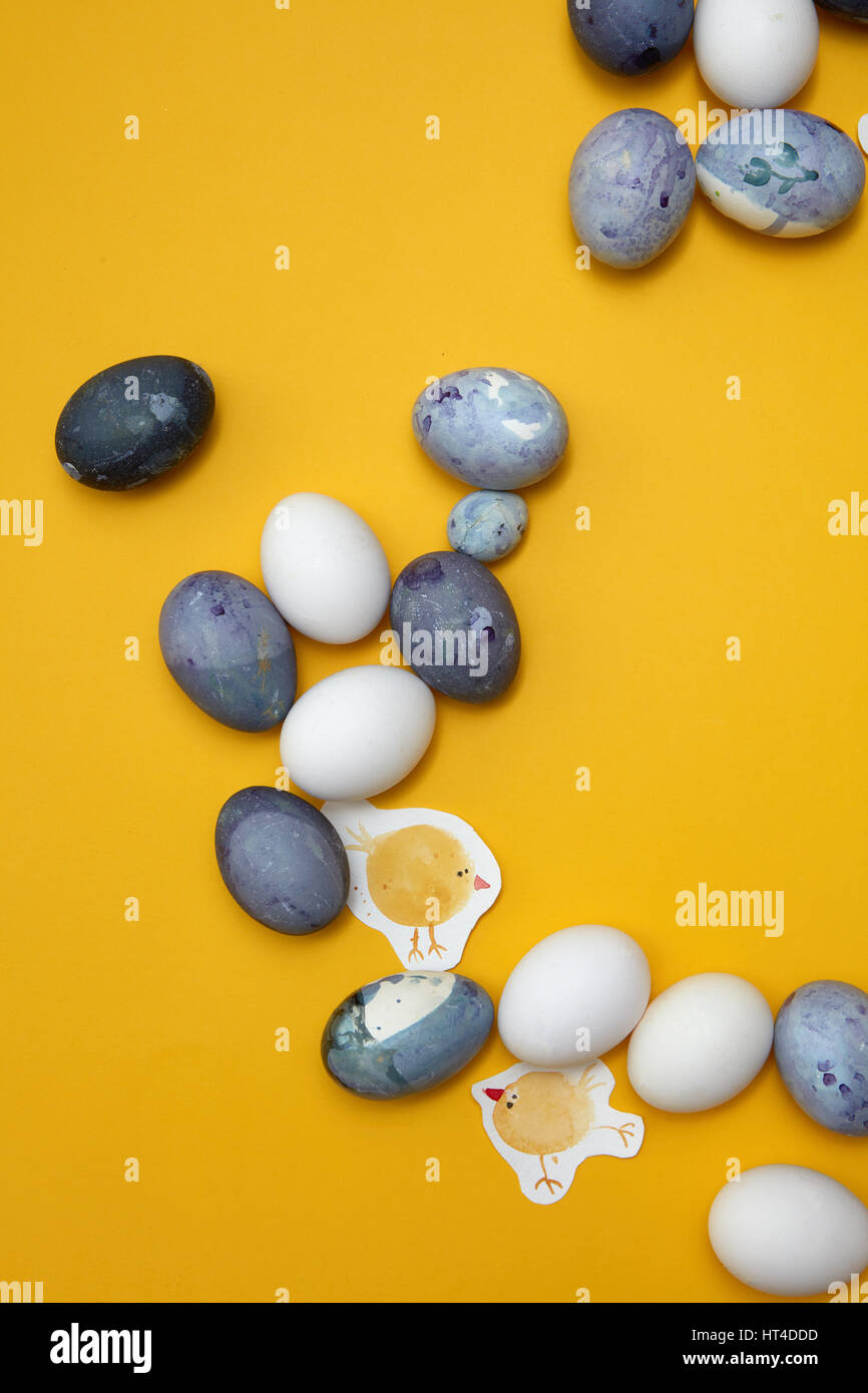Eggs design over background Stock Photo - Alamy
