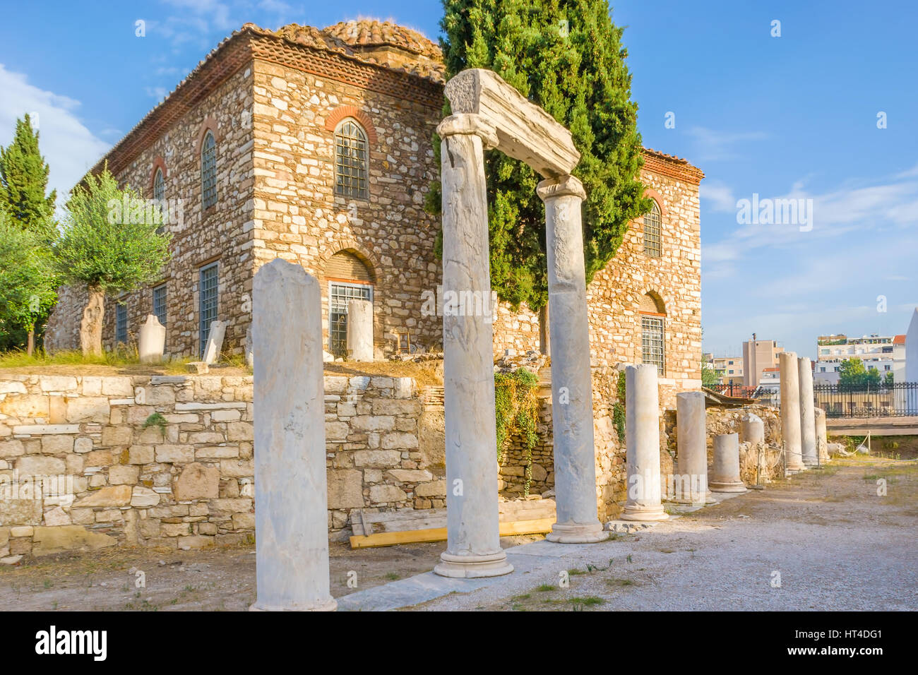 Roman Agora boasts ruins of ancient period and preserved medieval ...