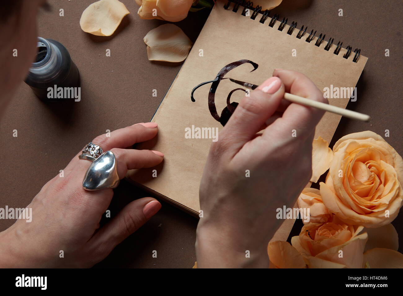 Diary or notebook for ideas and emotions Stock Photo - Alamy