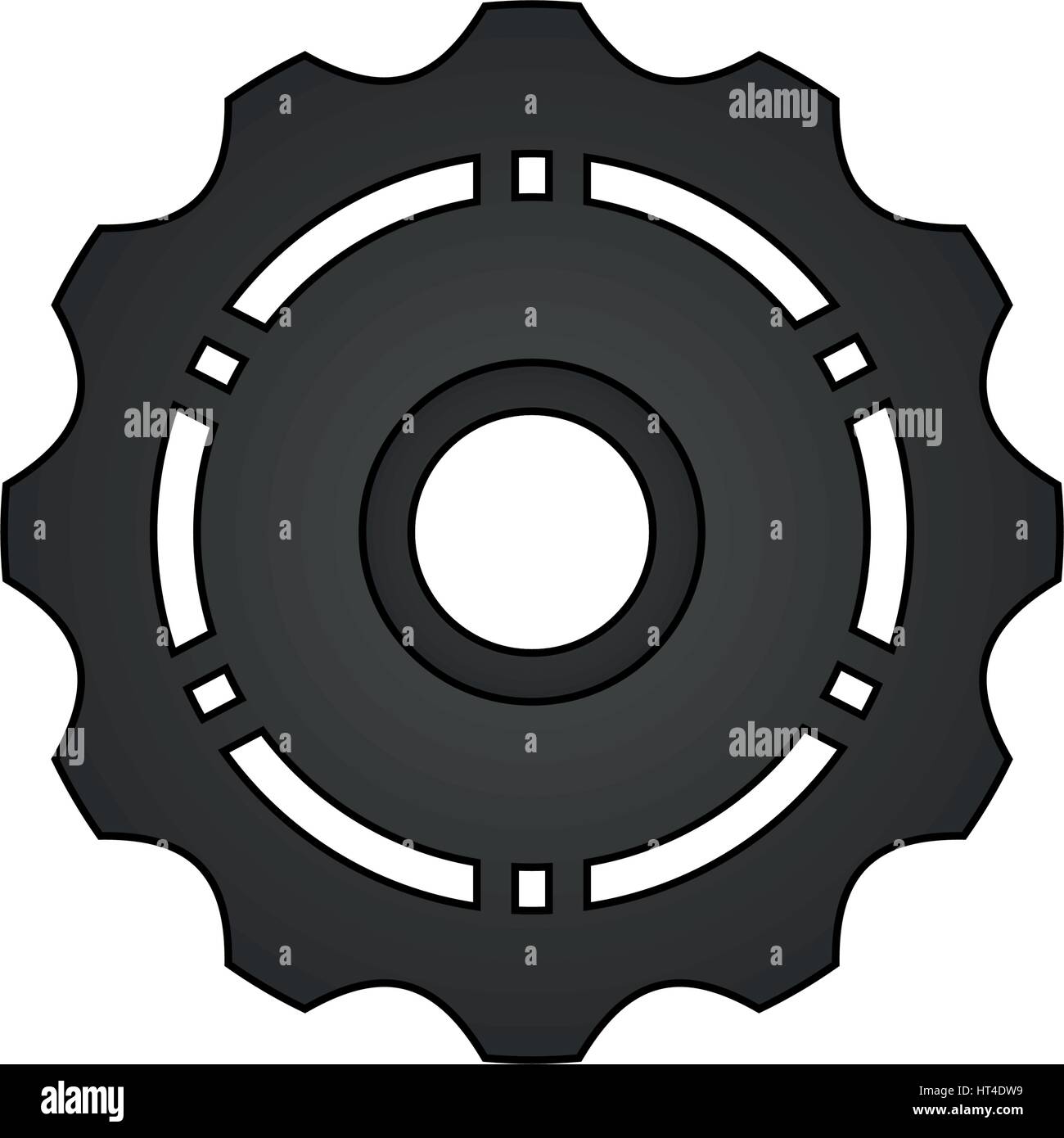 single gear icon image Stock Vector Image & Art - Alamy