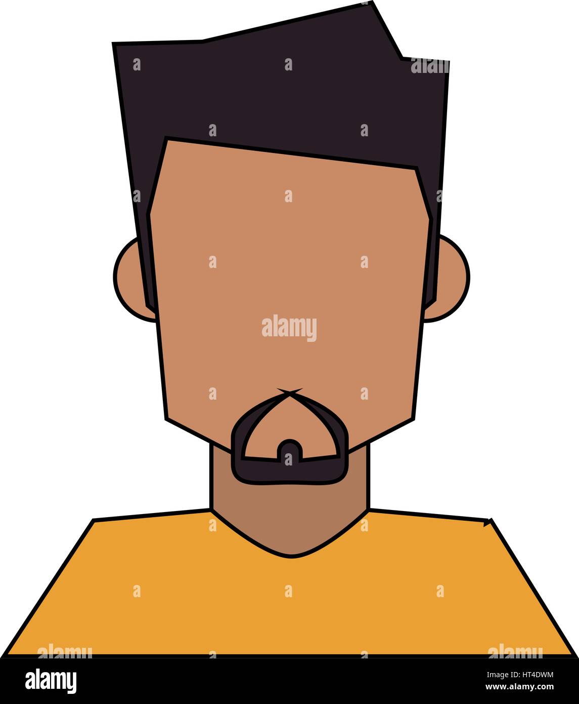 faceless man portrait icon image Stock Vector Image & Art - Alamy