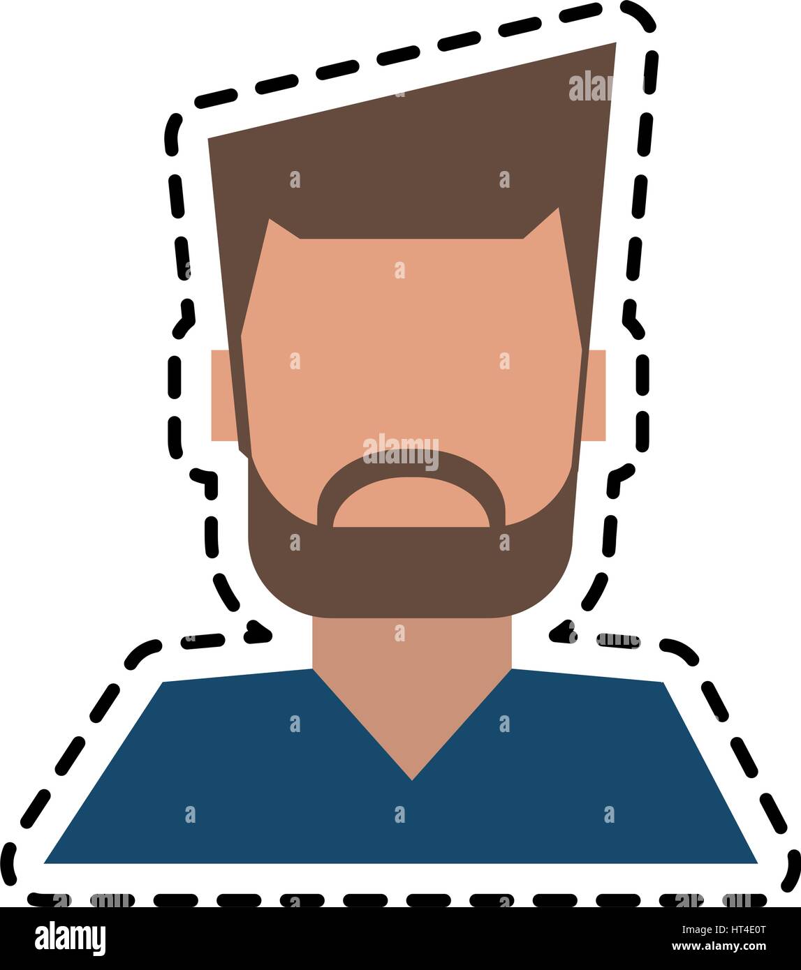 faceless man portrait icon image Stock Vector Image & Art - Alamy