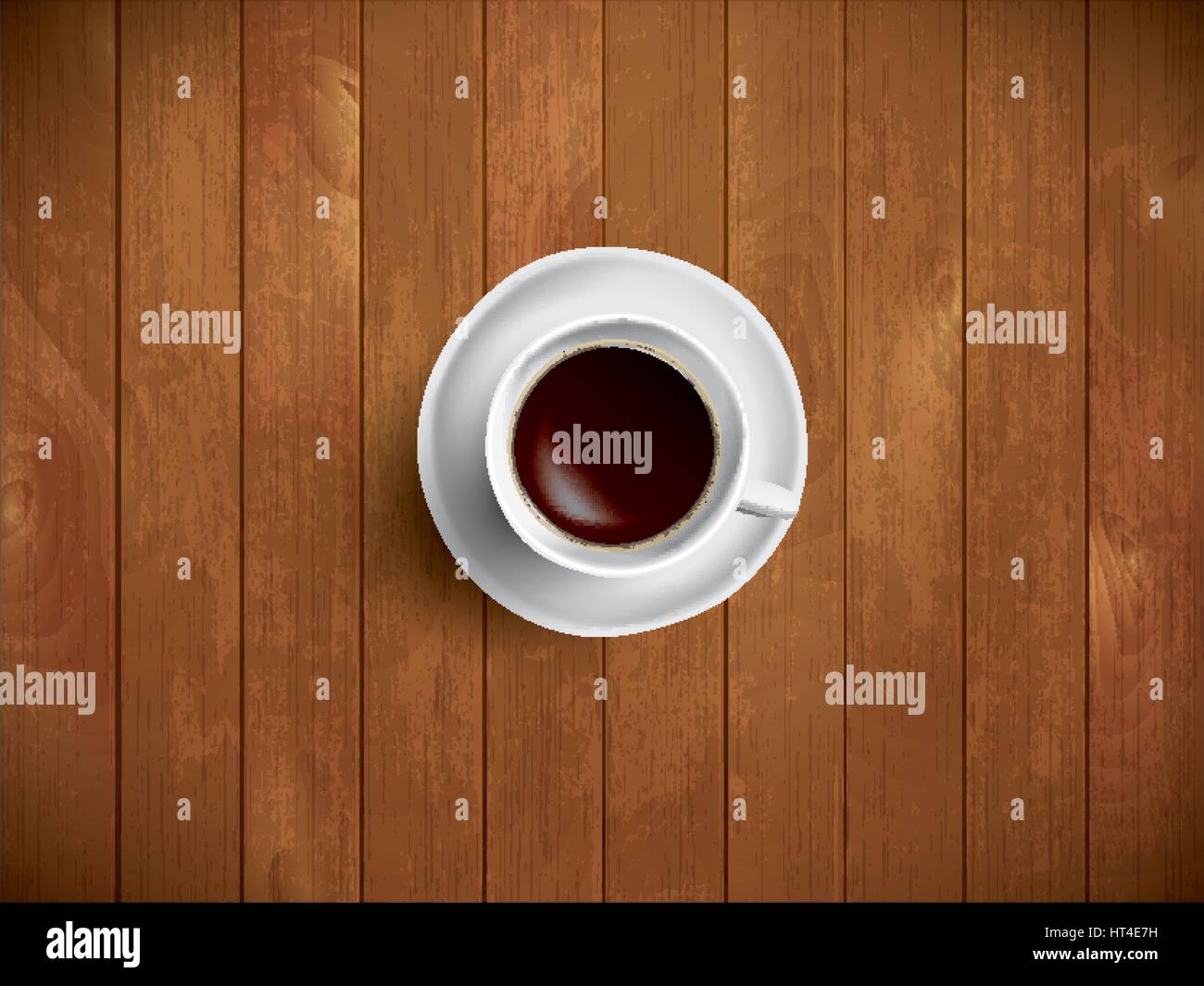 Coffee table on white Stock Vector Images - Alamy
