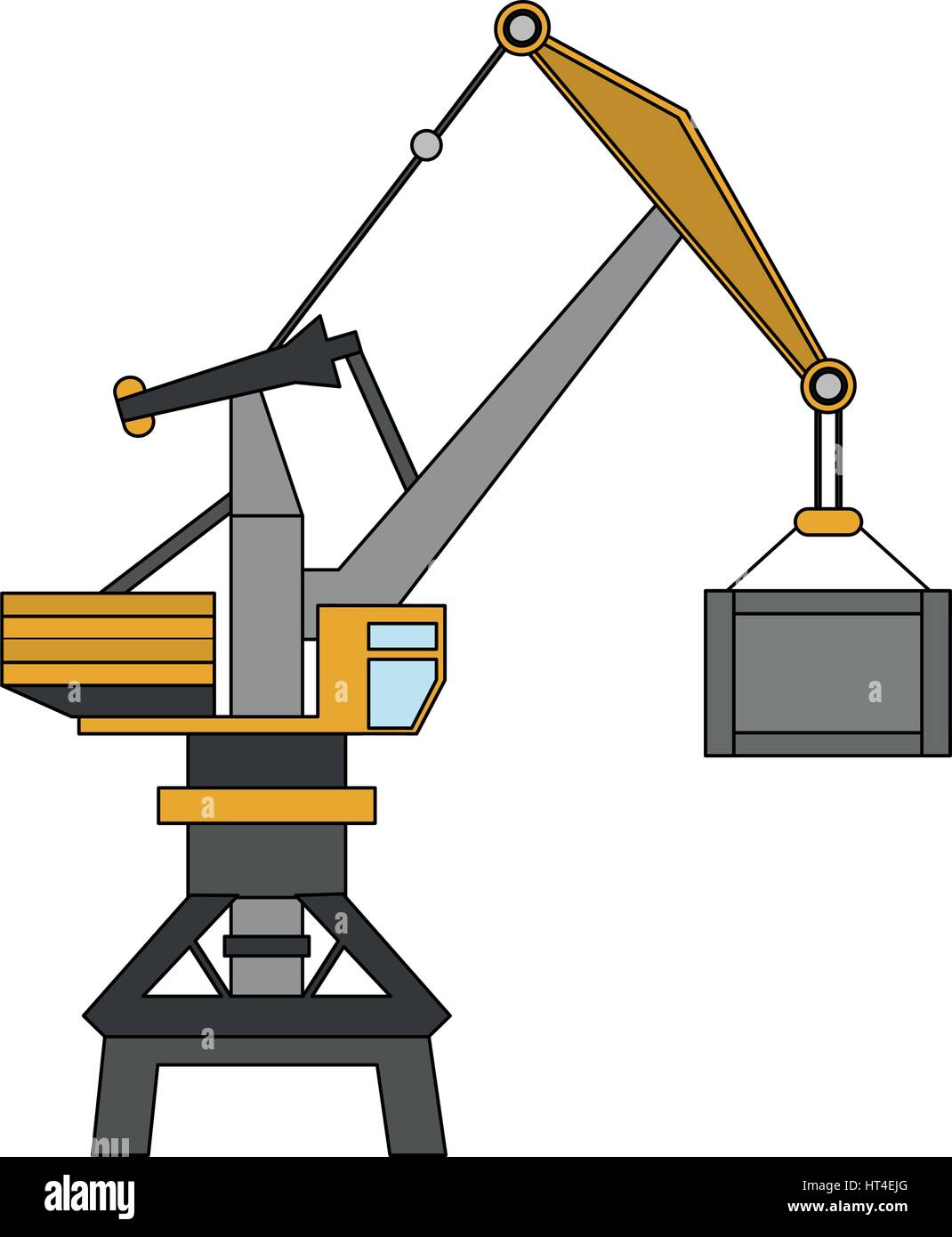 crane icon image Stock Vector Image & Art - Alamy