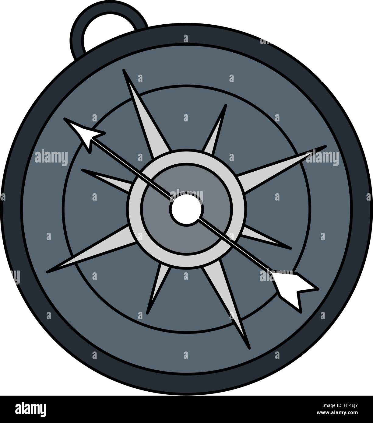 analog compass icon image Stock Vector Image & Art - Alamy